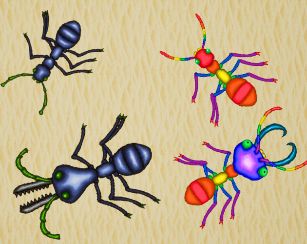 Ant Colony Simulator by Rufin2003