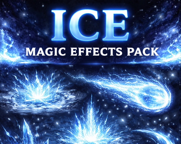RPG Maker MZ - Ice Magic Effects Pack by MuMu Animation