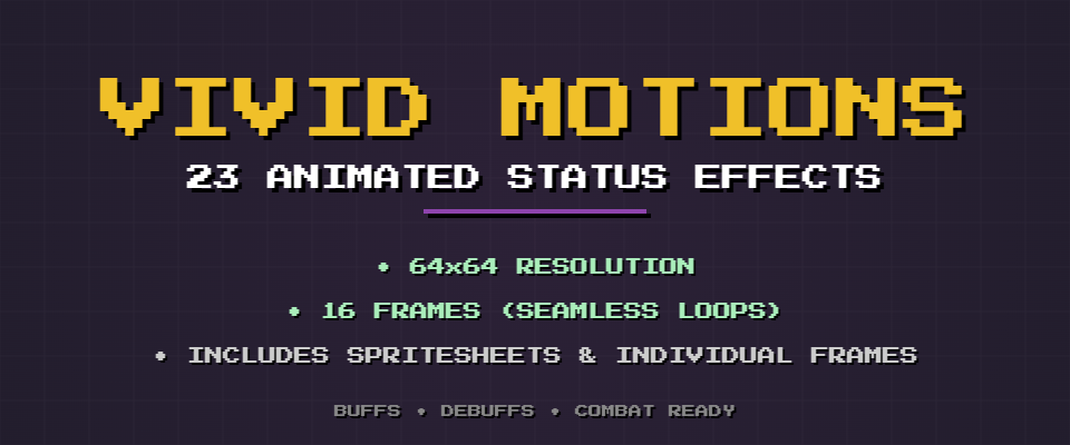 Vivid Motion 23 Universal Status Effects by Vivid Motion