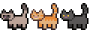 Modular Pixel Cats: Customizable Animated Sprite Pack by dyru
