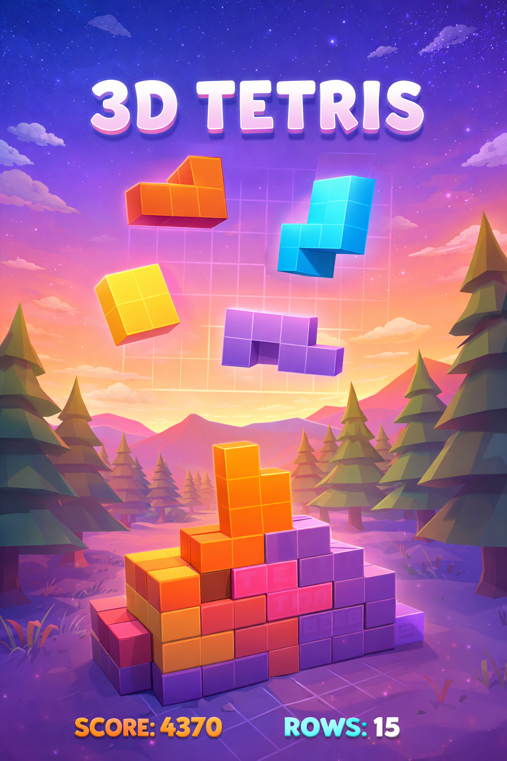 3D Tetris by SumantBobade
