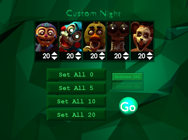 Hidden Gems: A FNaF Epilogue Custom Night by Mickeythemfrat