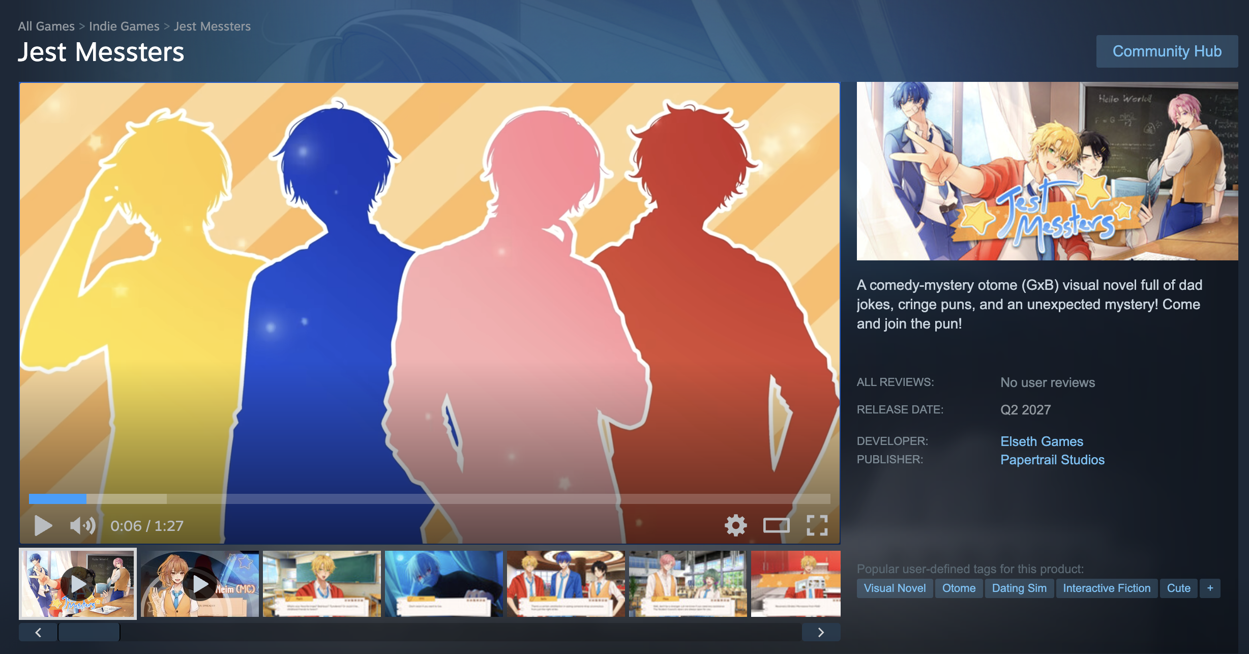 Trailer + Steam Release! - Jest Messters by Elseth