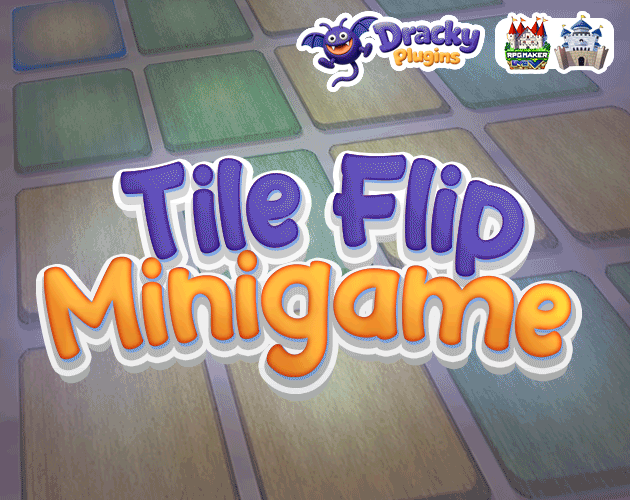 Tile Flip Minigame - RPG Maker MV/MZ Plugin by Dracky Plugins