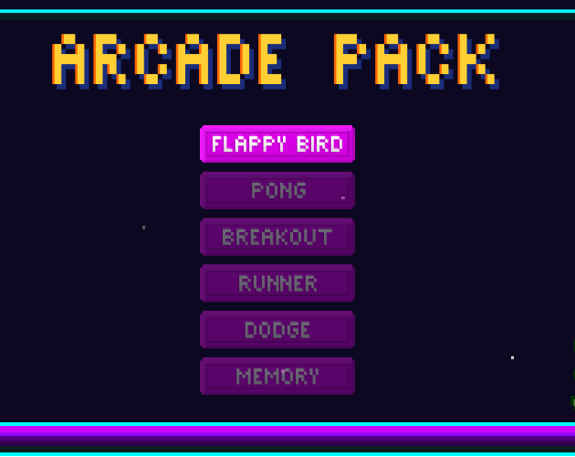Retro Arcade Pack by Uryon Games