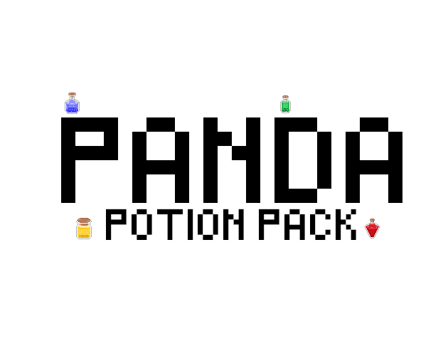Panda Potion Pack by frustratedpanda