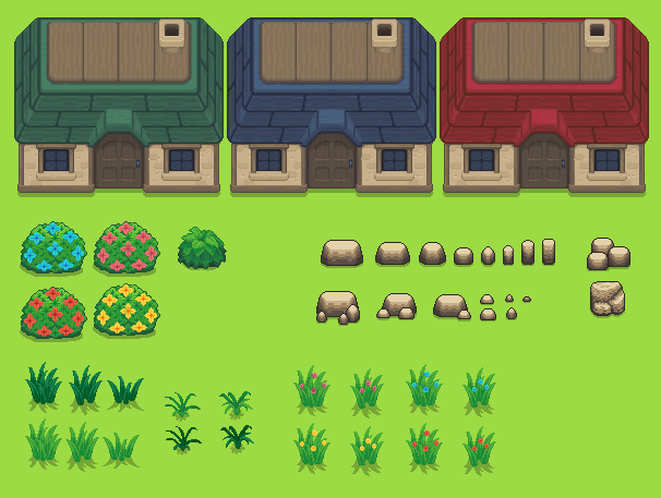 Update 2.1 - New Tilesets (Deep Water, Cave Entrances, Steps and Soil ...