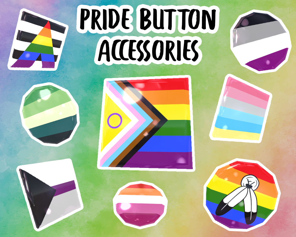 Pride Button Props by Nari Walsh