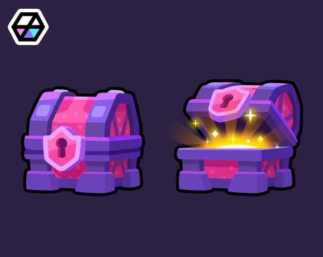 2D Icons - Fantasy Chest Special by LAYERLAB