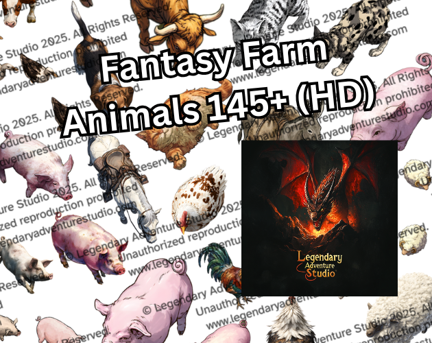 Farm Animals Bundle (HD) by Legendary Adventure Studio