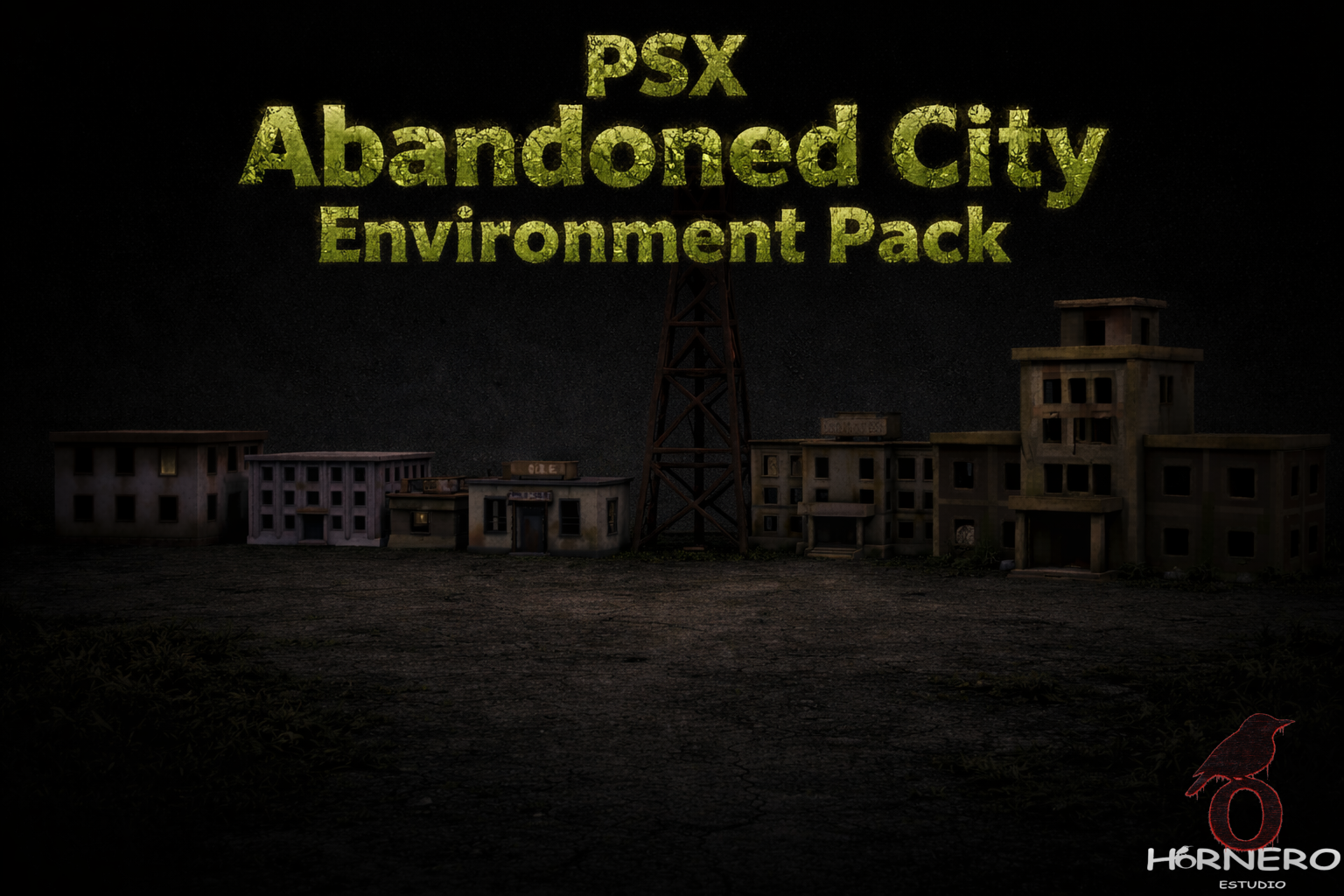 PSX Abandoned City Environment Pack by Hornero Estudio