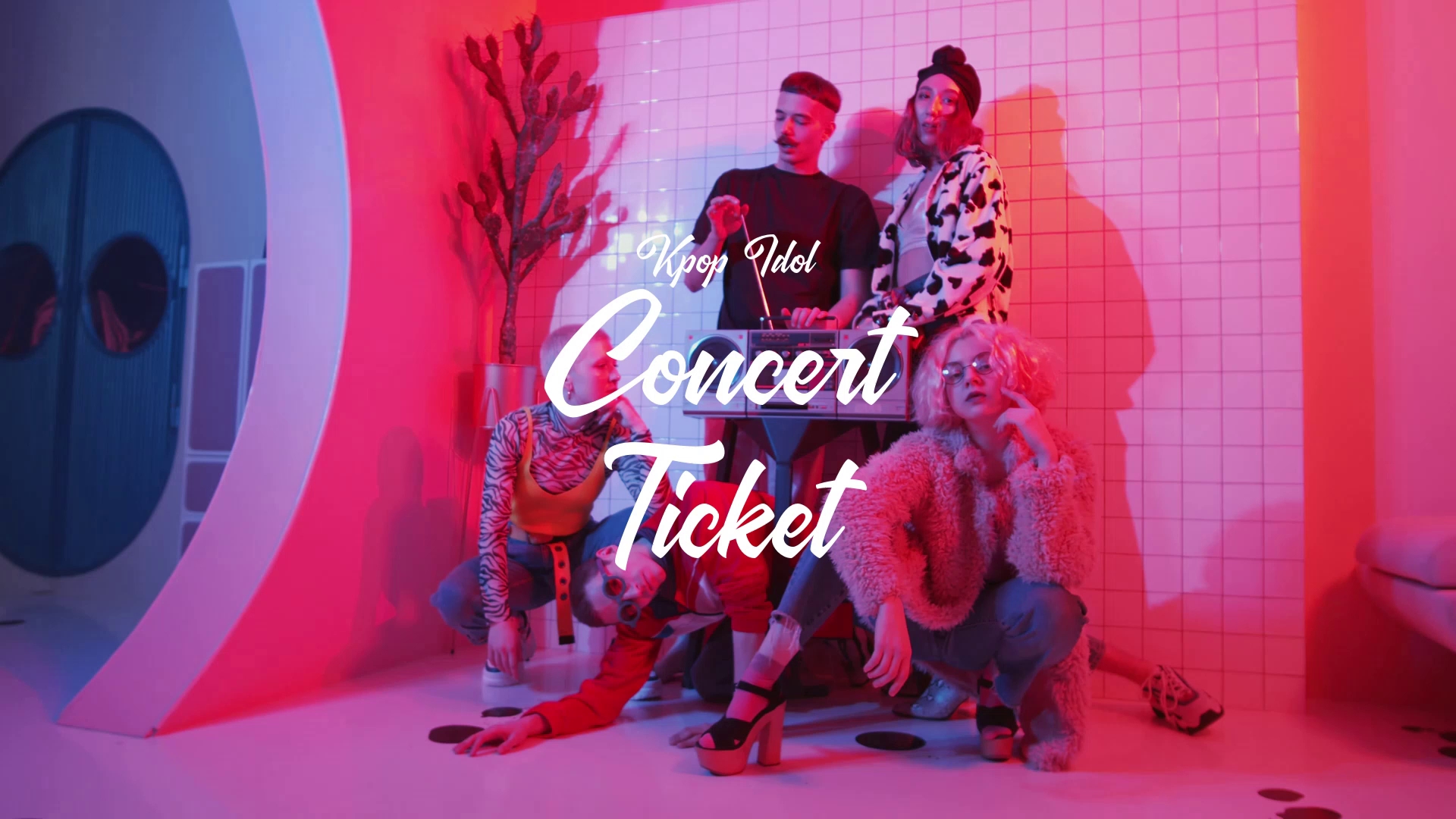 Concert Ticket / Kpop Idol by HONEYDOG