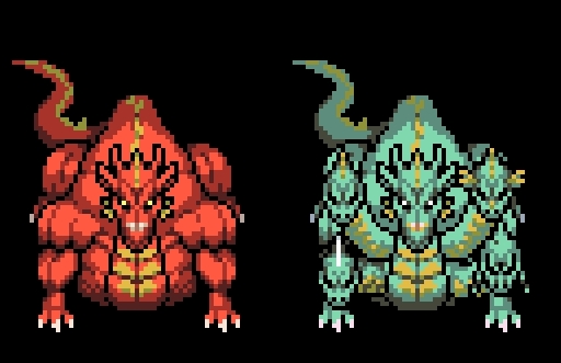 Added 2 New Colossal Dragon Variations - Mini Dungeons Monsters HUGE ...