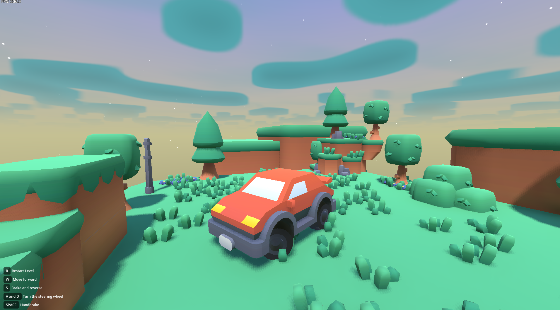 Godot 4: Physic Car by Creative Core Studio