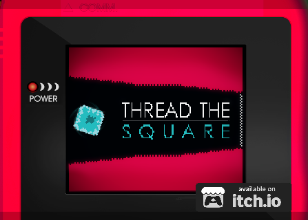 Introducing... 🟦 Thread the Square! Releases 23/01, for Game Boy and PC ...