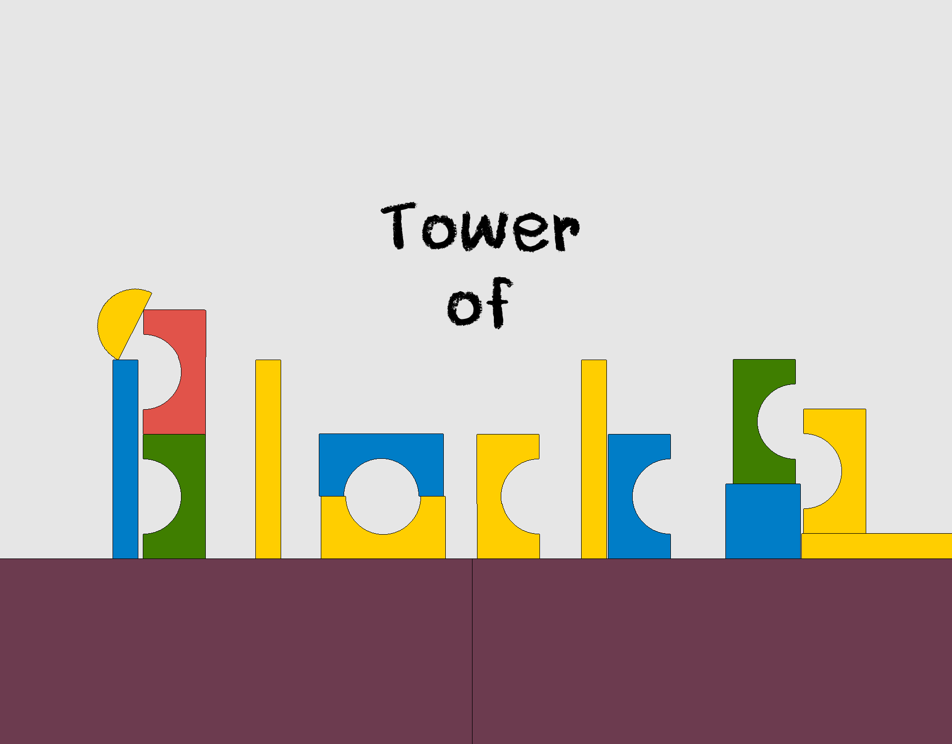 Tower of Blocks by Andy Bae