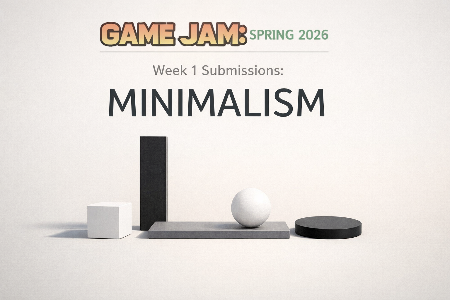 NYU Game Design Spring 2026 - Week 1: Minimalism - itch.io