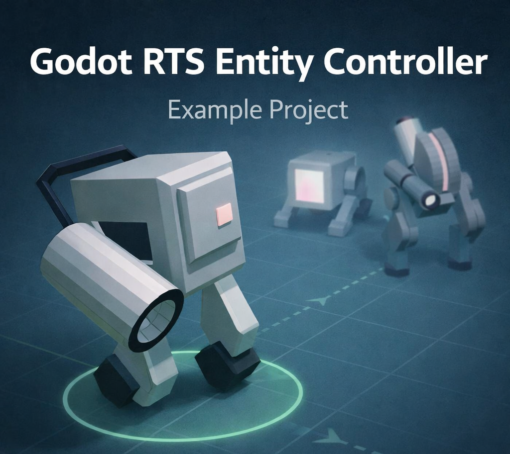 Godot RTS Entity Controller by Philip Beaucamp