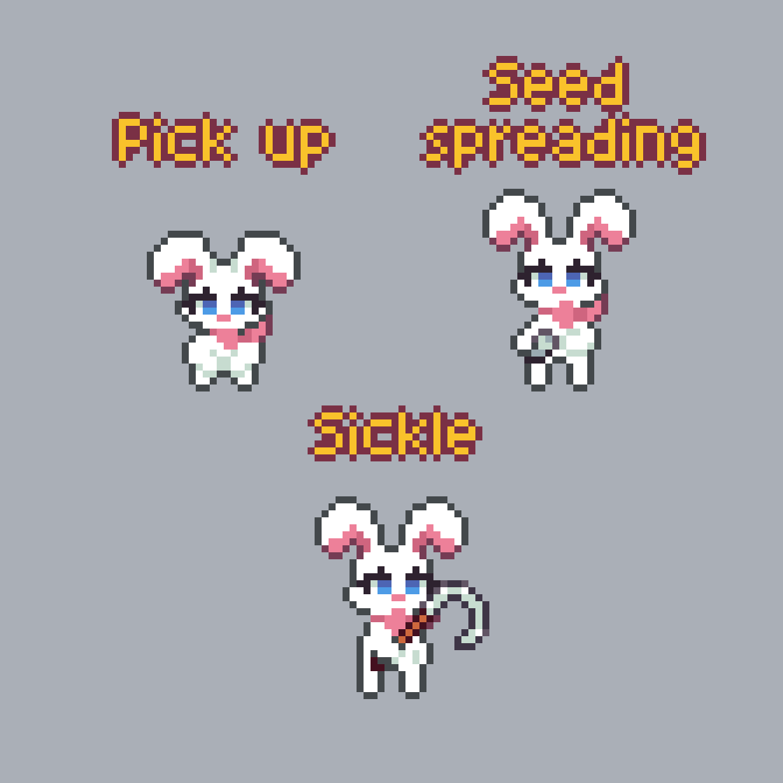 Devlog - Character Sprites - 20 Different Animal Sprites by RoleyMoth