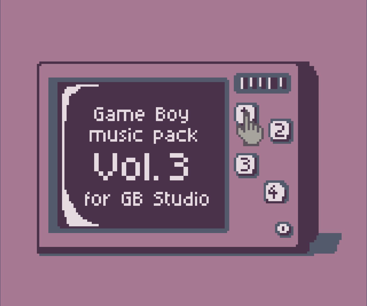 Game Boy Music for GB Studio vol.3 by lillstrumpa