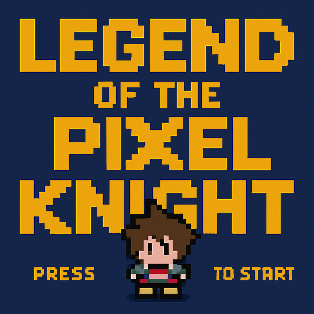 The Legend of the Pixel Knight by foxsinban21