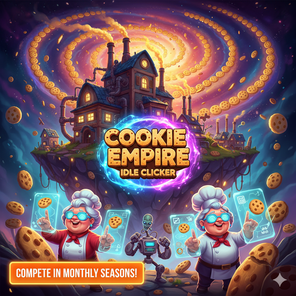 Cookie Empire 🍪👑 - Build Your Sweetest Empire! by PeralStudio