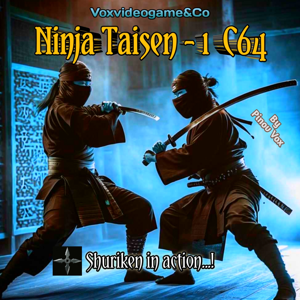 Ninja Taisen - C64 by VoxvideogamePV