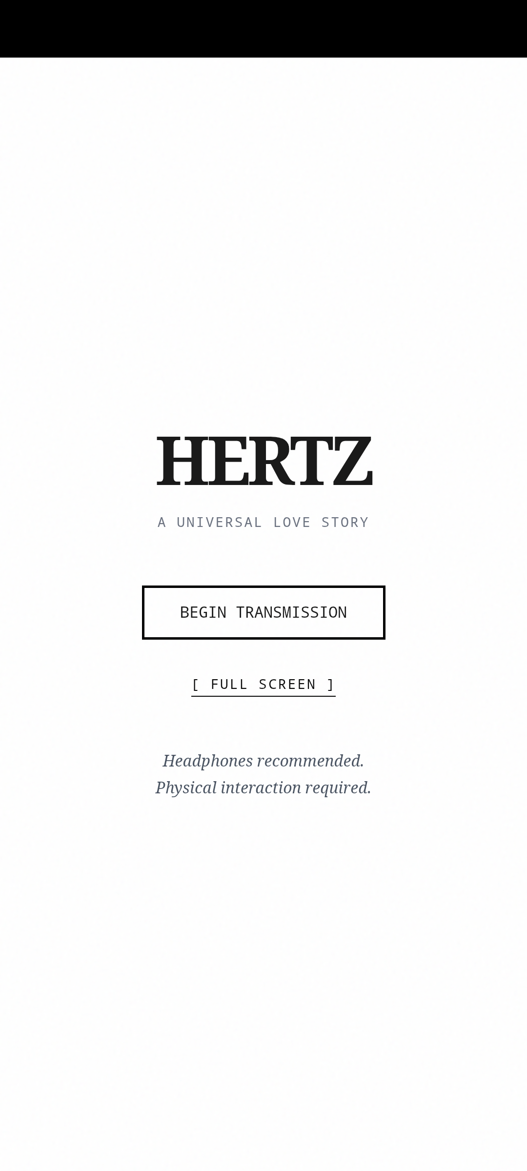 Hertz An universal love story - Release Announcements - itch.io