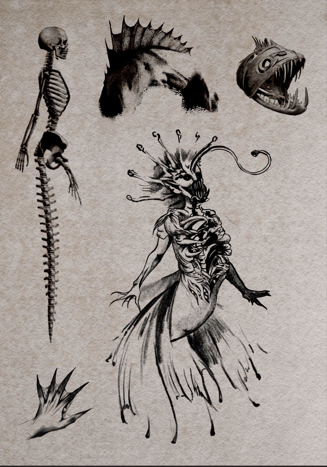 The Sea Elves by Teather