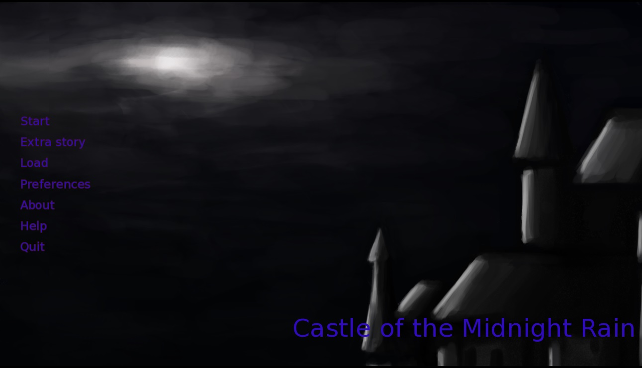 Castle of the Midnight Rain by Luc