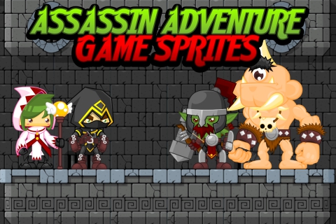 Assassin Adventure - Game Sprites by pzUH