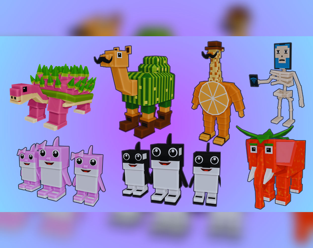 Brainrot Characters – Animated 3D Pack10 by KAG3D