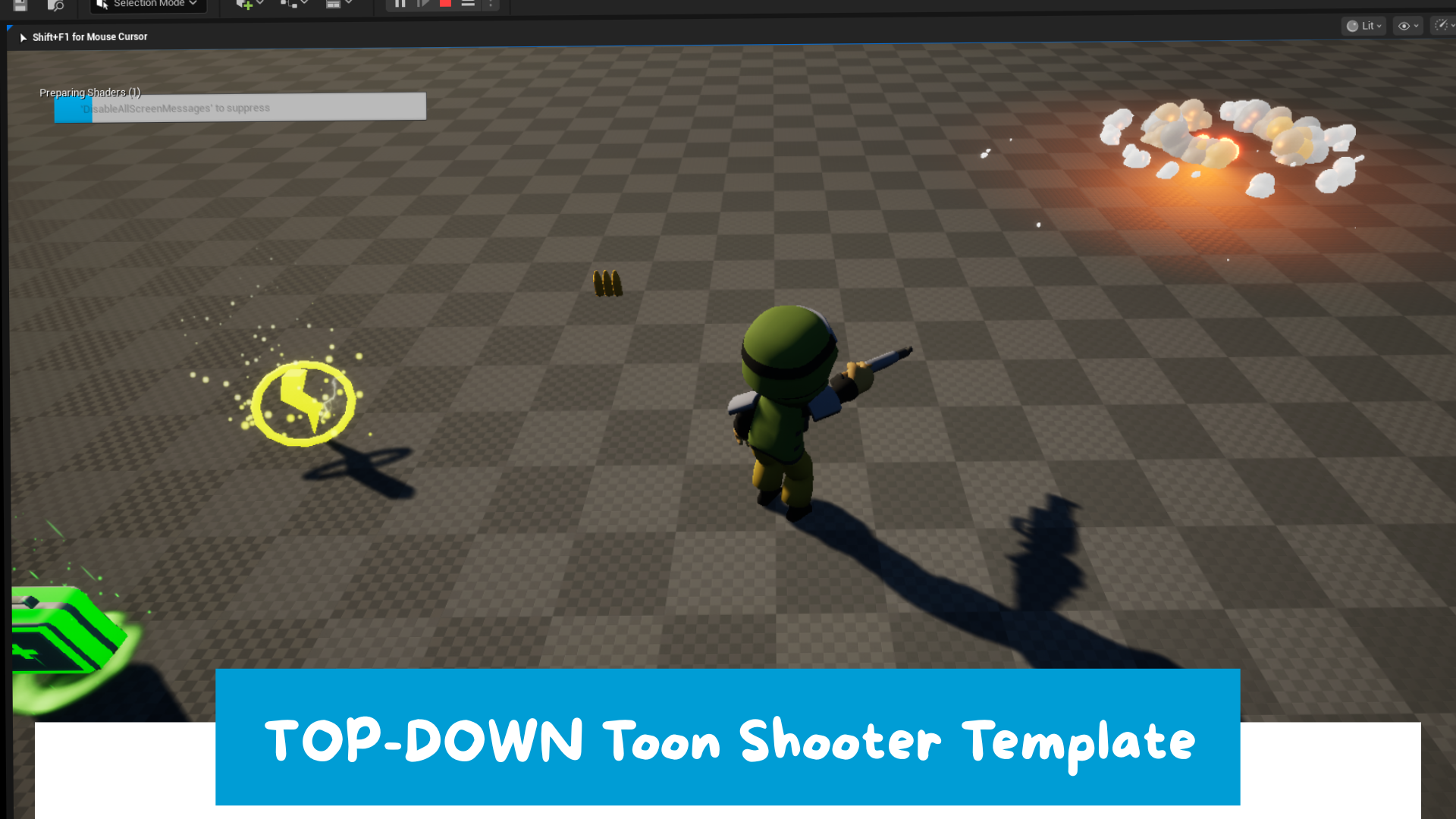 Top Down Shooter Asset Demo Game by IIIIAsif