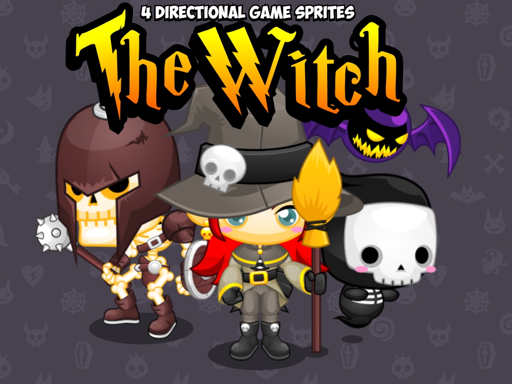 The Witch - Game Sprites by pzUH