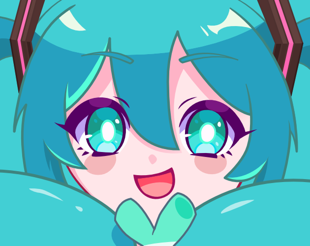 JUMPING MIKU RHYTHM GAME by darkpop-chan