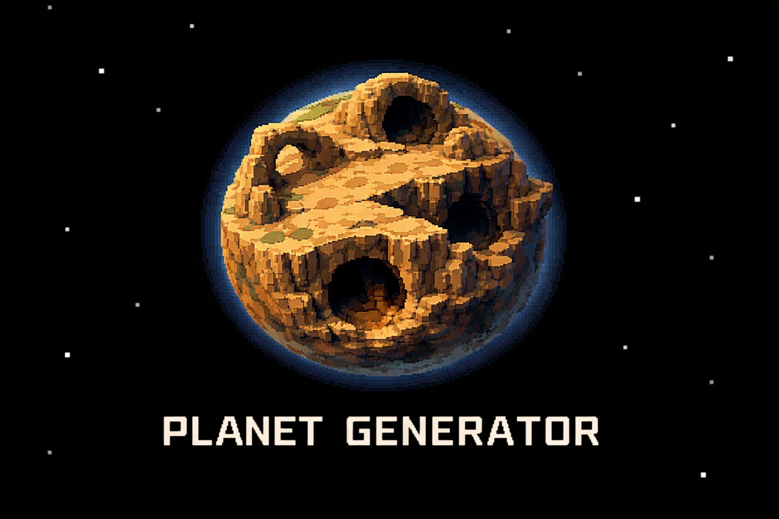 3D Planet Generator - Sandbox by RobertRigopoulos