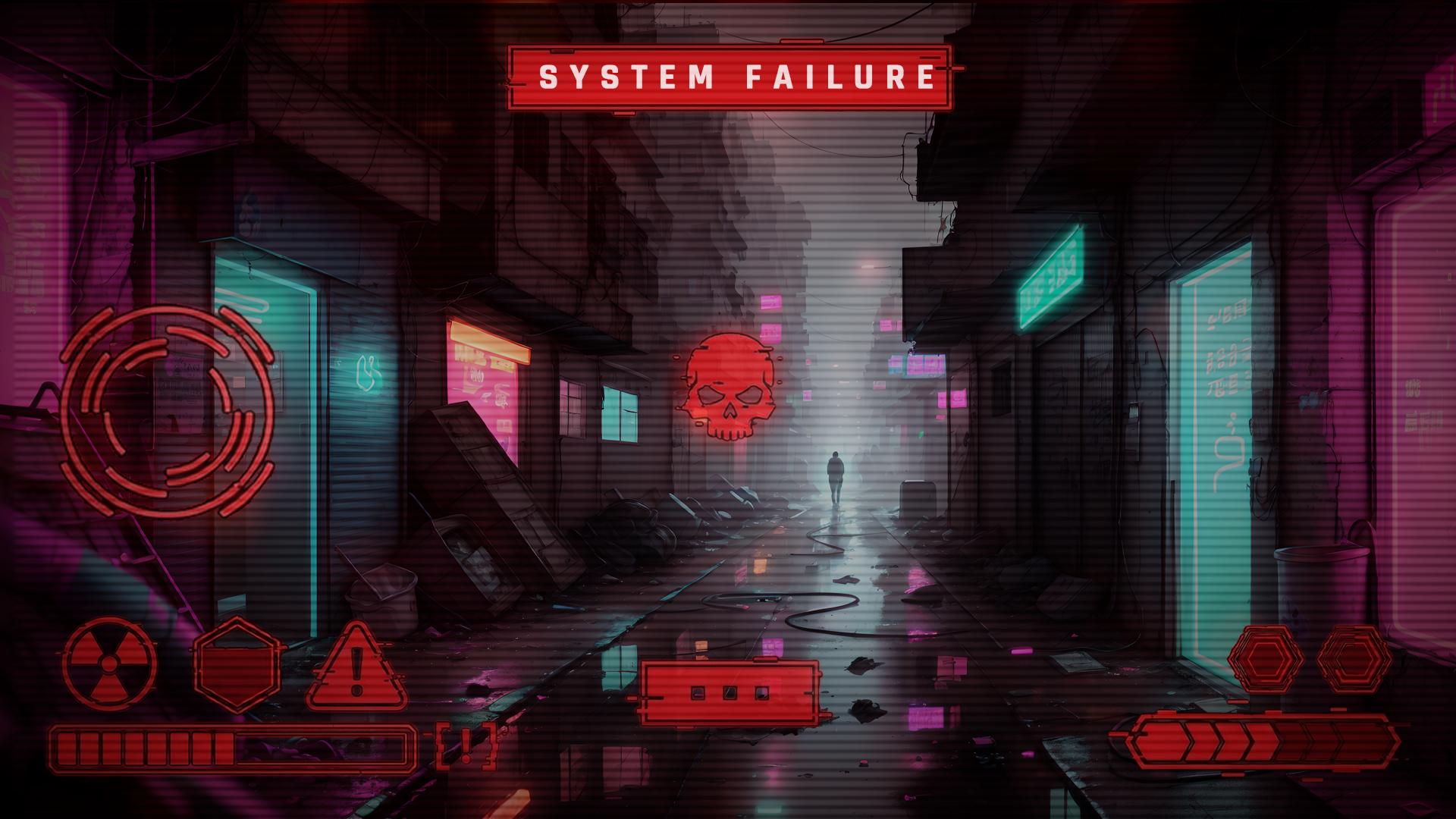 Devlog - Cyberpunk Red Alert HUD Asset Pack - Vol.2 by DJY66 | Cyberpunk UI