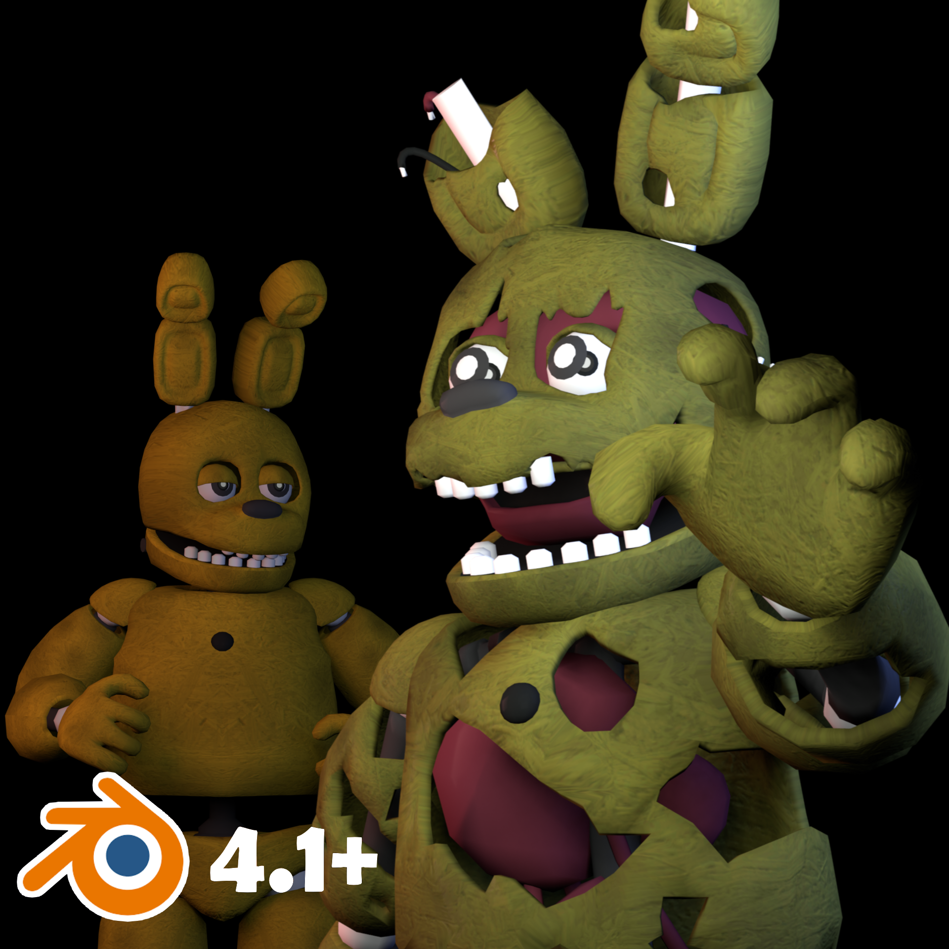 Custom I6NIS SpringTrap Models by Contoons