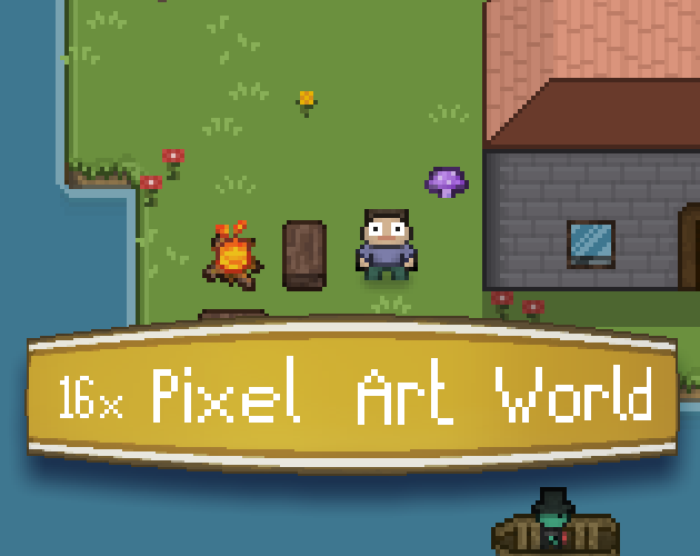 16x pixel art world by f̶l̶x̶p̶