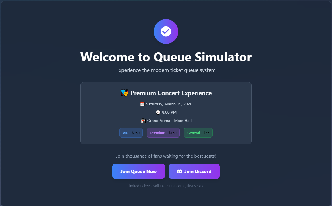 Queue Simulator by t0m_ok
