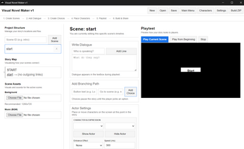 Visual Novel Maker v1 by RichardFlp
