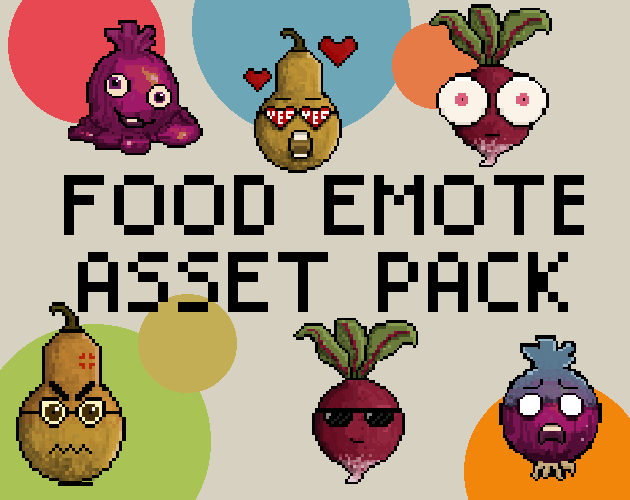 Food Emote Asset Pack by Say_K for Art Jam - Design an Emote - itch.io