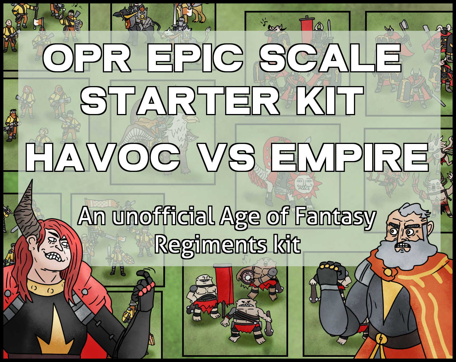 Show off VLOG - OPR Epic Scale Starter kit - Havoc vs Empire by Hairic ...