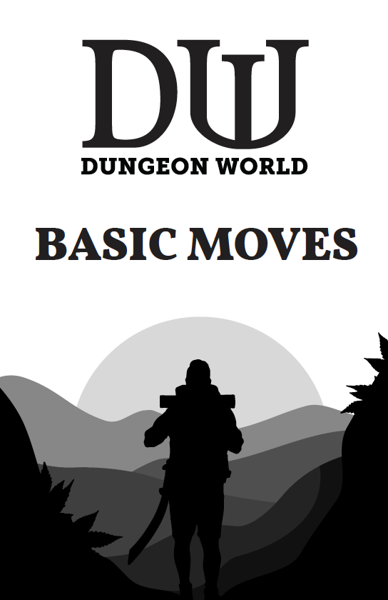 Dungeon World Movebook by Chris Hopper