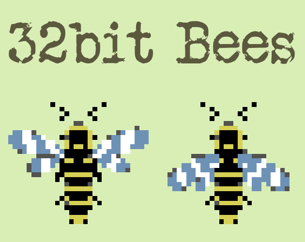 Pixel Art Animated Bee Asset by Francis/Imi