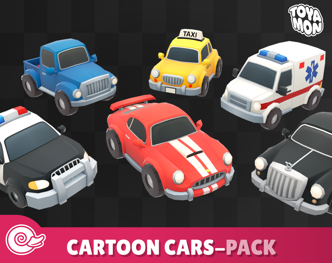 Stylized Cars Pack by Toyamon