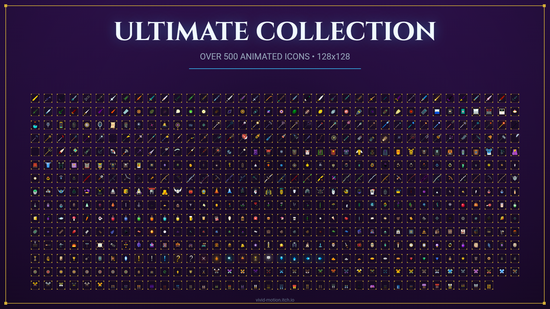 Vivid Motion : 500+ Animated RPG Icons by Vivid Motion