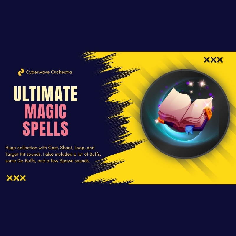 The Ultimate Magic Spells Sound Effects Pack by Cyberwave Orchestra