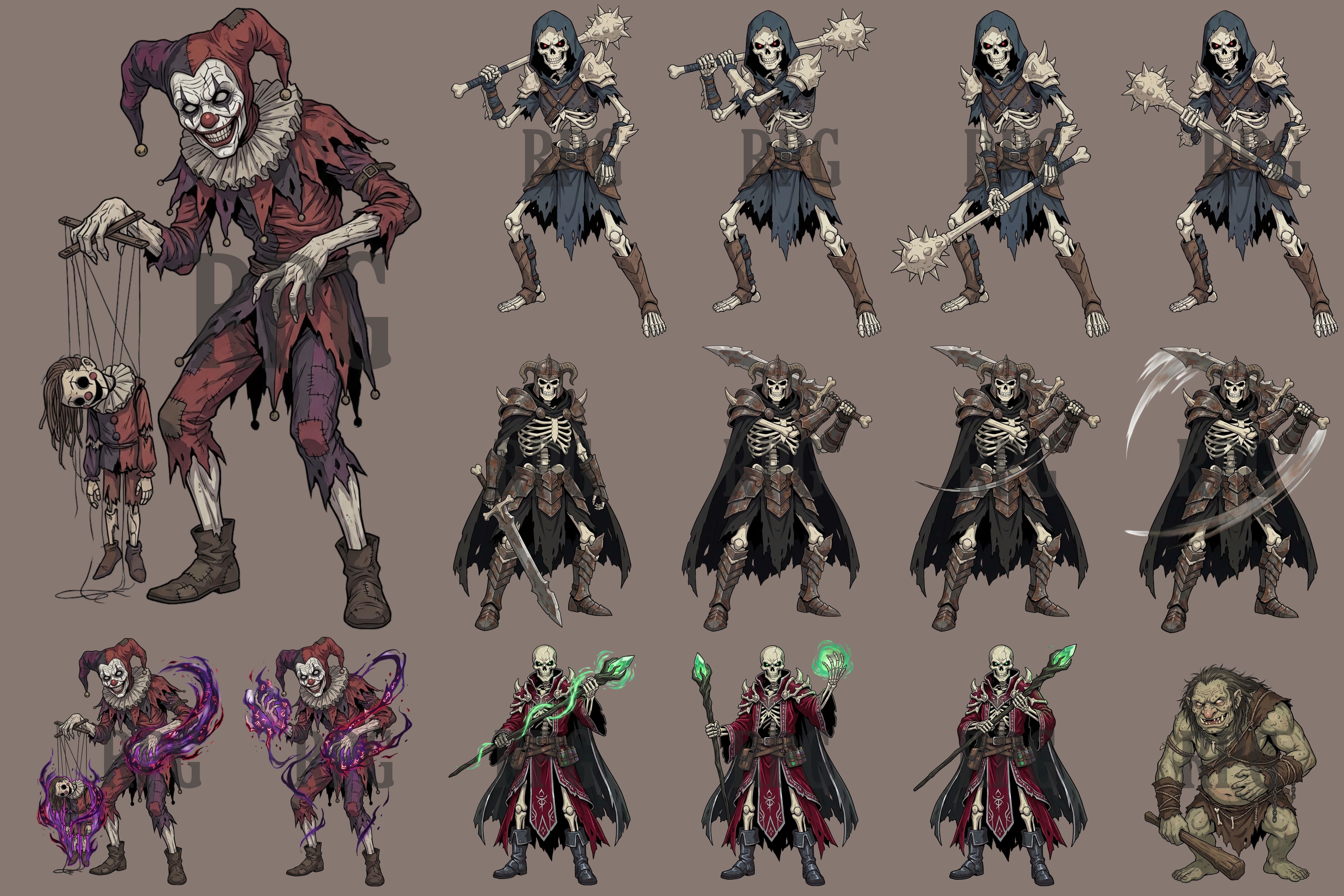 Fantasy Character Asset Pack V1.0 by Deruko