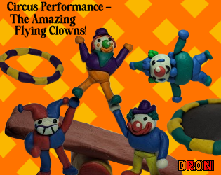 Circus Performance - The Amazing Flying Clowns! - Circus Performance ...